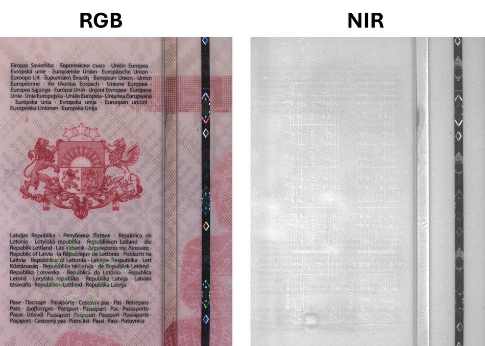 Security Ink Visualization – Spectral Devices