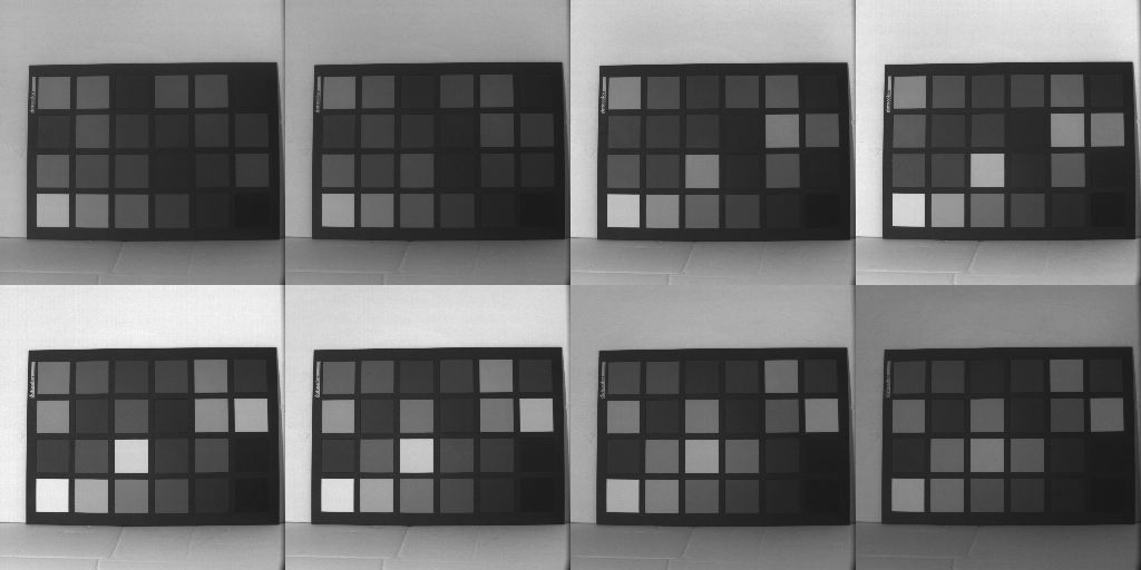 Example 8-Band Visible - Color Target – Spectral Devices